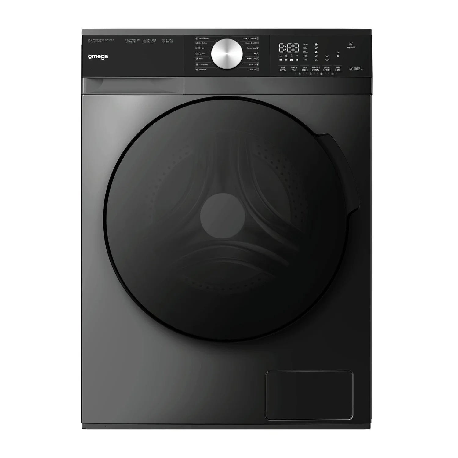 Omega OFLW900AM 9kg Front Load Washing Machine - ARIA Procurement Partners